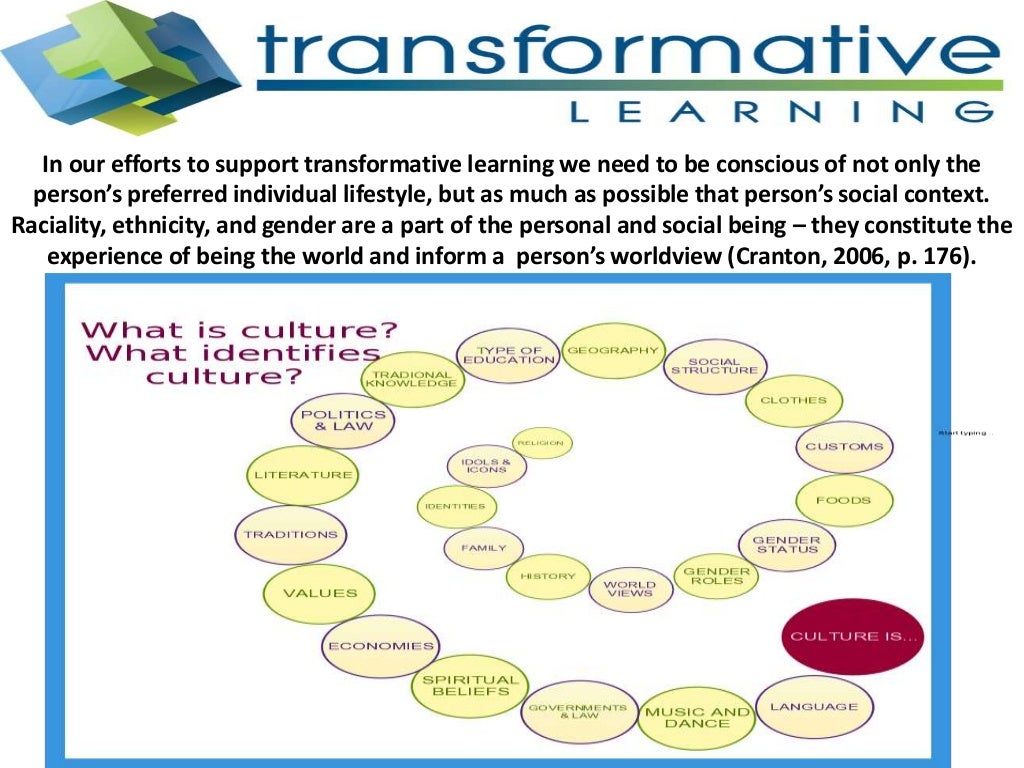 Transformative Learning