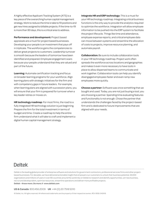 The transformational path to digital human capital management | PDF