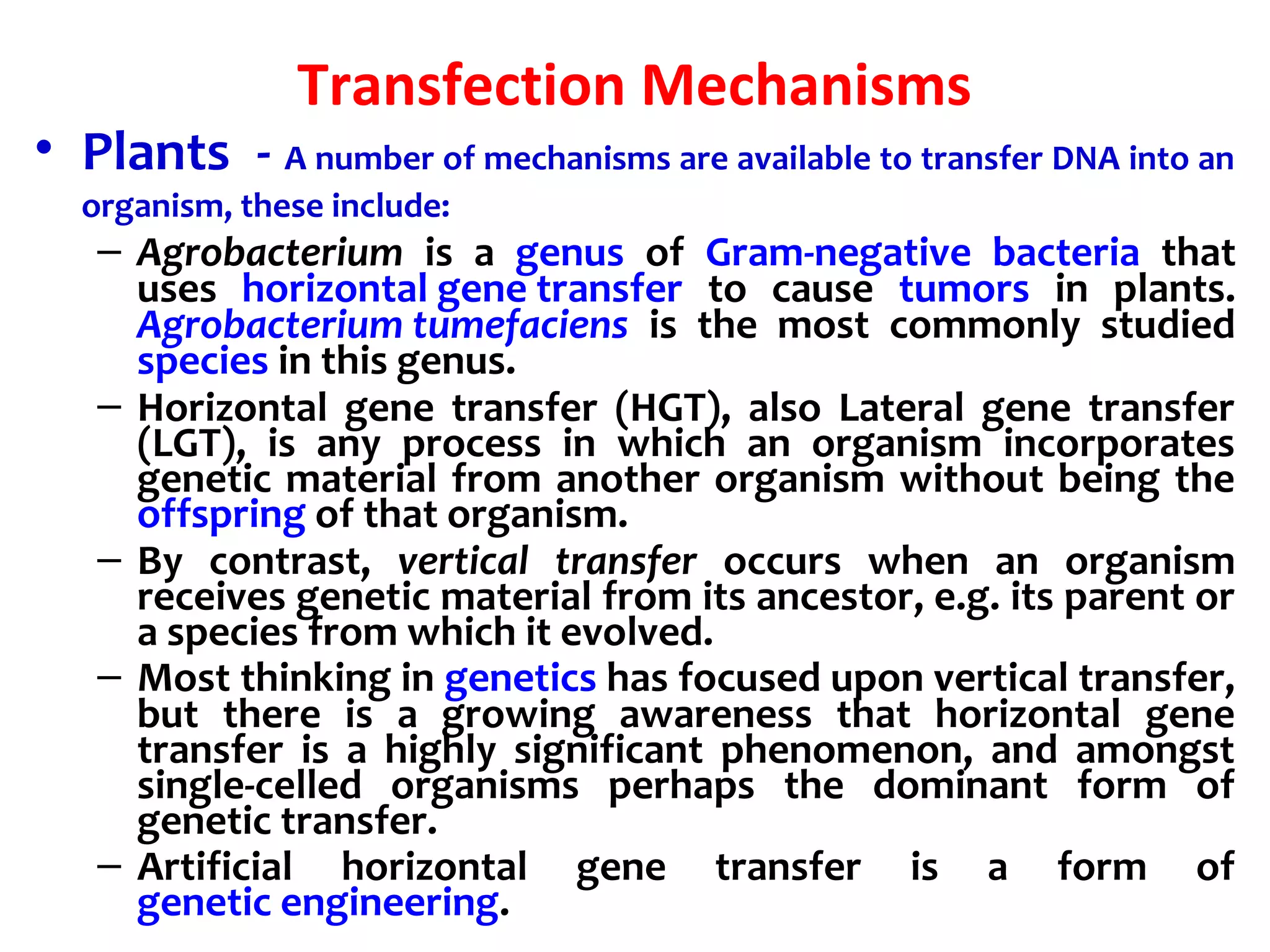 Transformation and transfection | PPT
