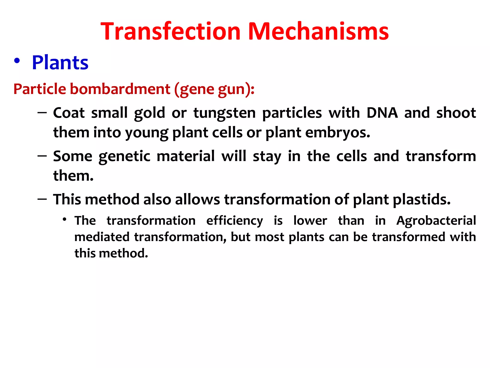 Transformation and transfection | PPT