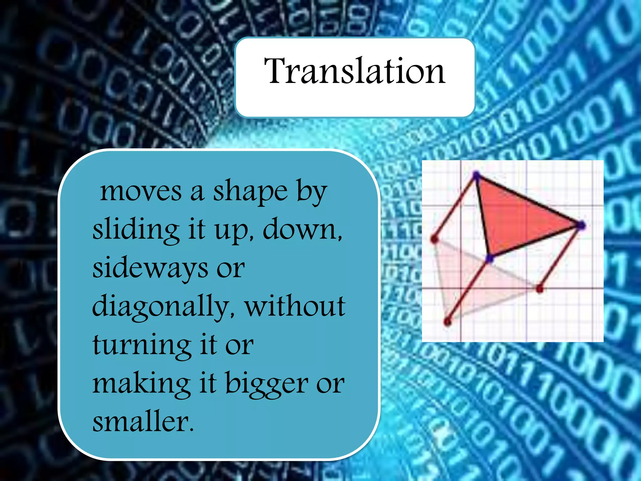 Transformation geometry | PPTX | Geography | Science