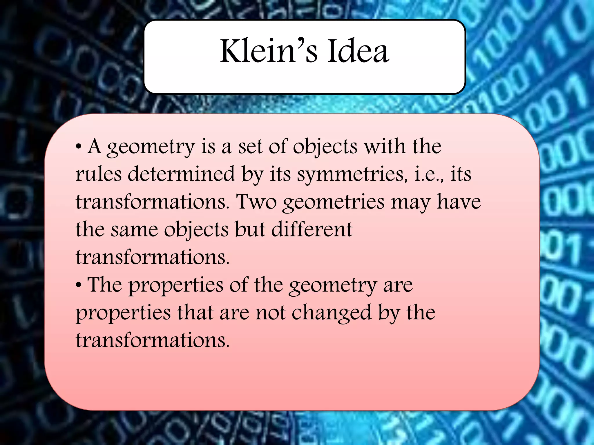 Transformation geometry | PPTX | Geography | Science