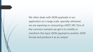 Transformation jsontojsonesb | PPT