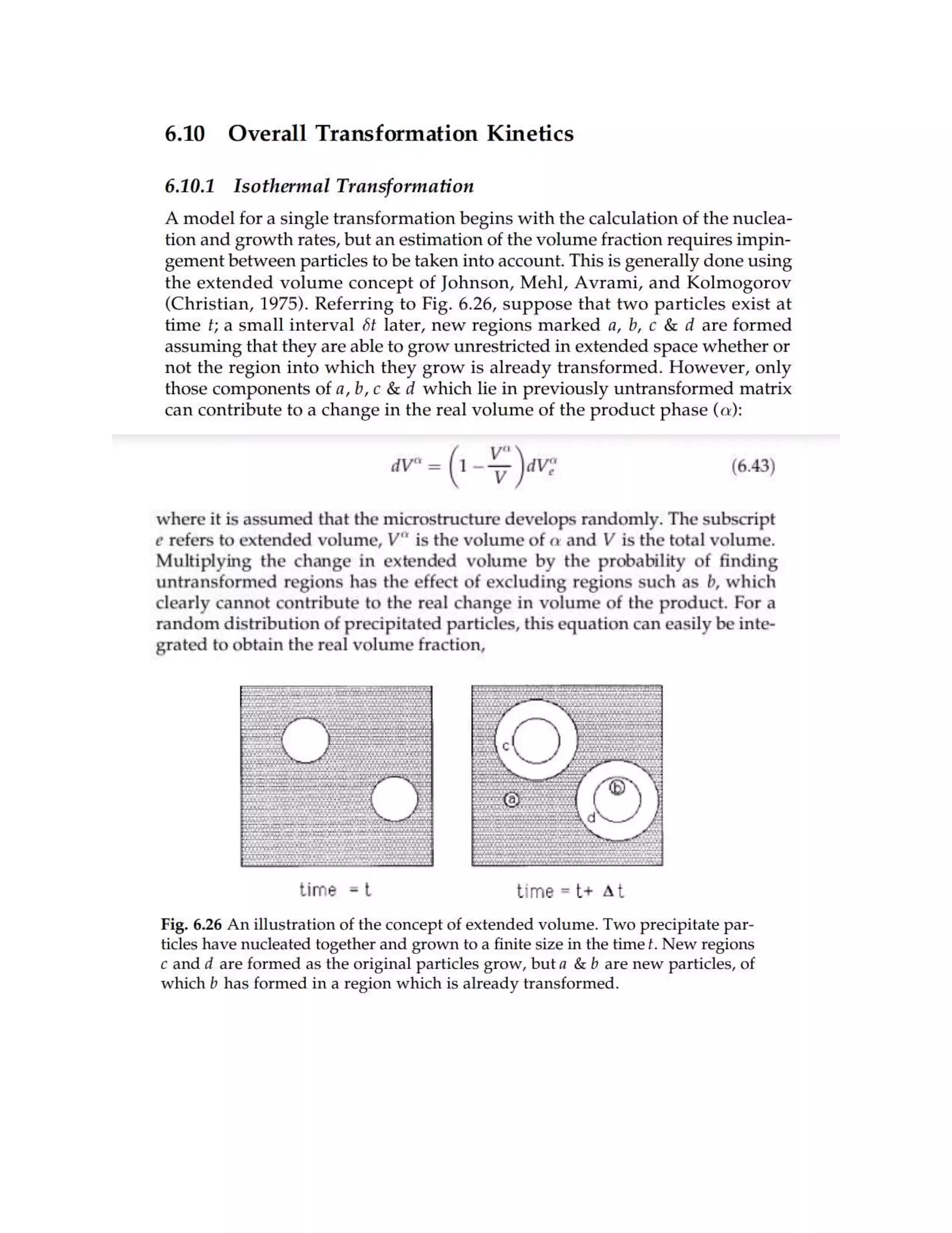 TRANSFORMATION KINETICS,ISOTHERMAL TRANSFORMATION,ARVAMI EQUATION.docx | Chemistry | Science