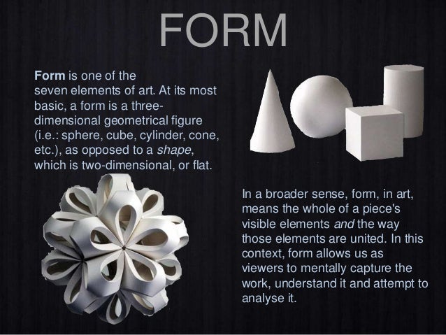 Transformation of form