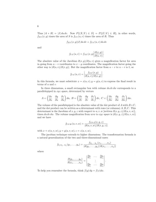 Transformation of random variables | PDF