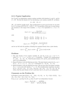 Transformation of random variables | PDF