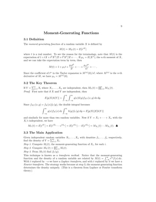 Transformation of random variables | PDF