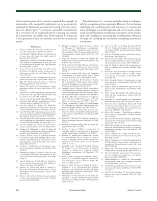 Transformation of saccharomyces cerevisiae and other fungi | PDF