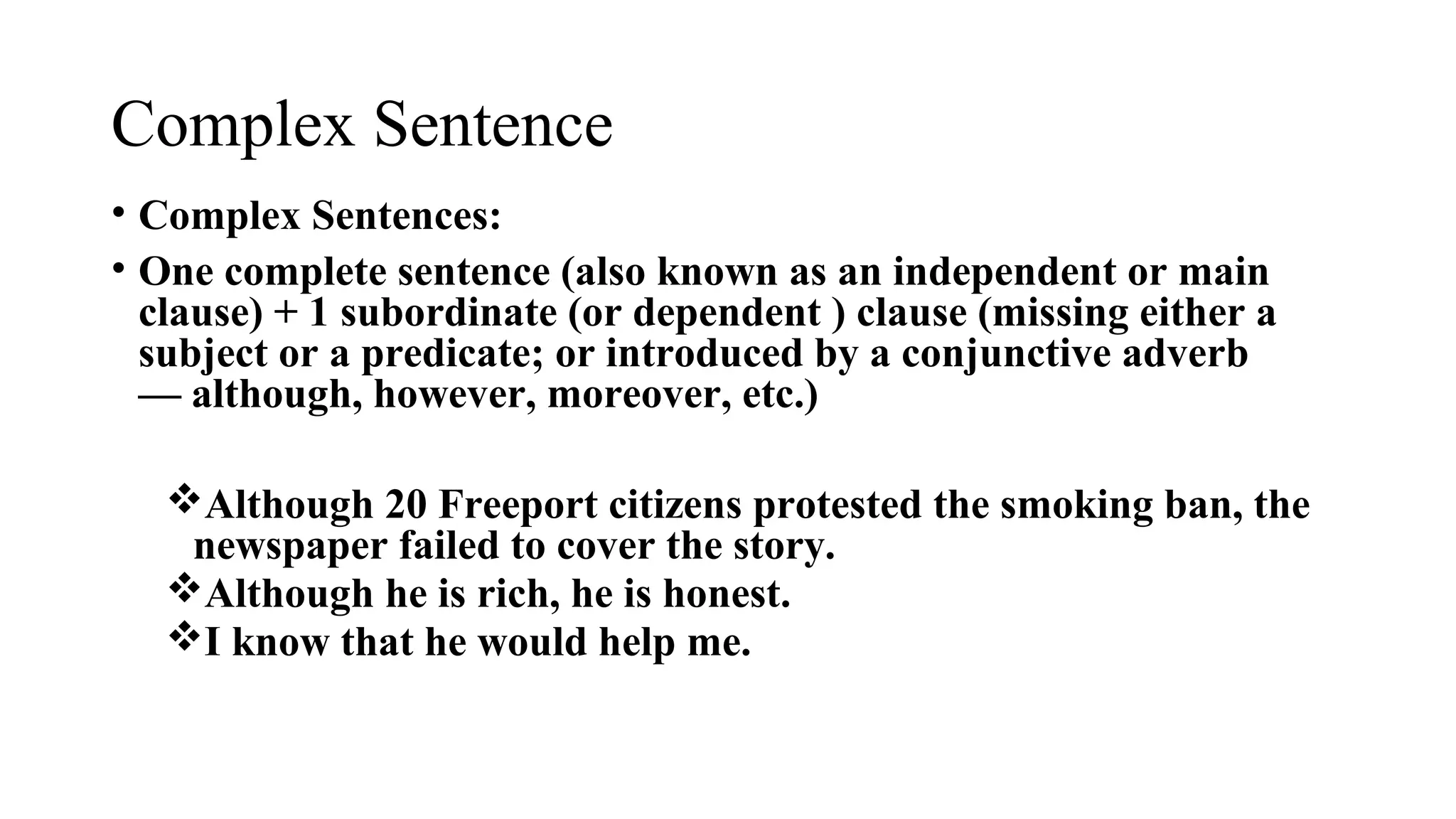 Transformation of sentence | PPT