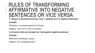 Transformation of sentence.pptx
