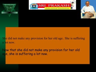 Transformation of sentences usage of 'now that'. | PPT