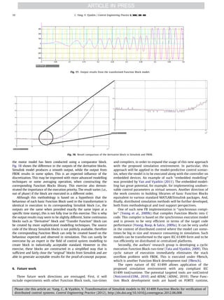 Transformation of simulink models to iec 61499 function blocks for verification of distributed ...