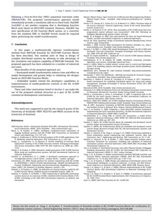 Transformation of simulink models to iec 61499 function blocks for verification of distributed ...