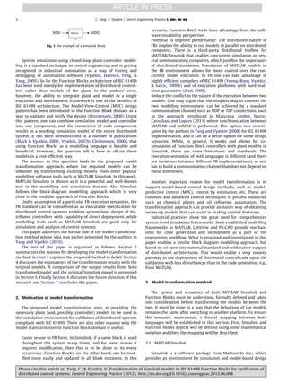 Transformation of simulink models to iec 61499 function blocks for verification of distributed ...