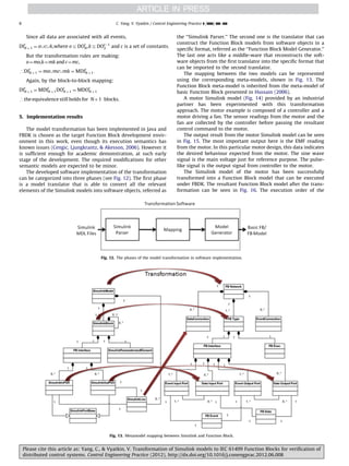 Transformation of simulink models to iec 61499 function blocks for verification of distributed ...