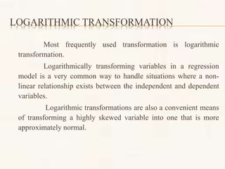 Transformation of variables | PPT