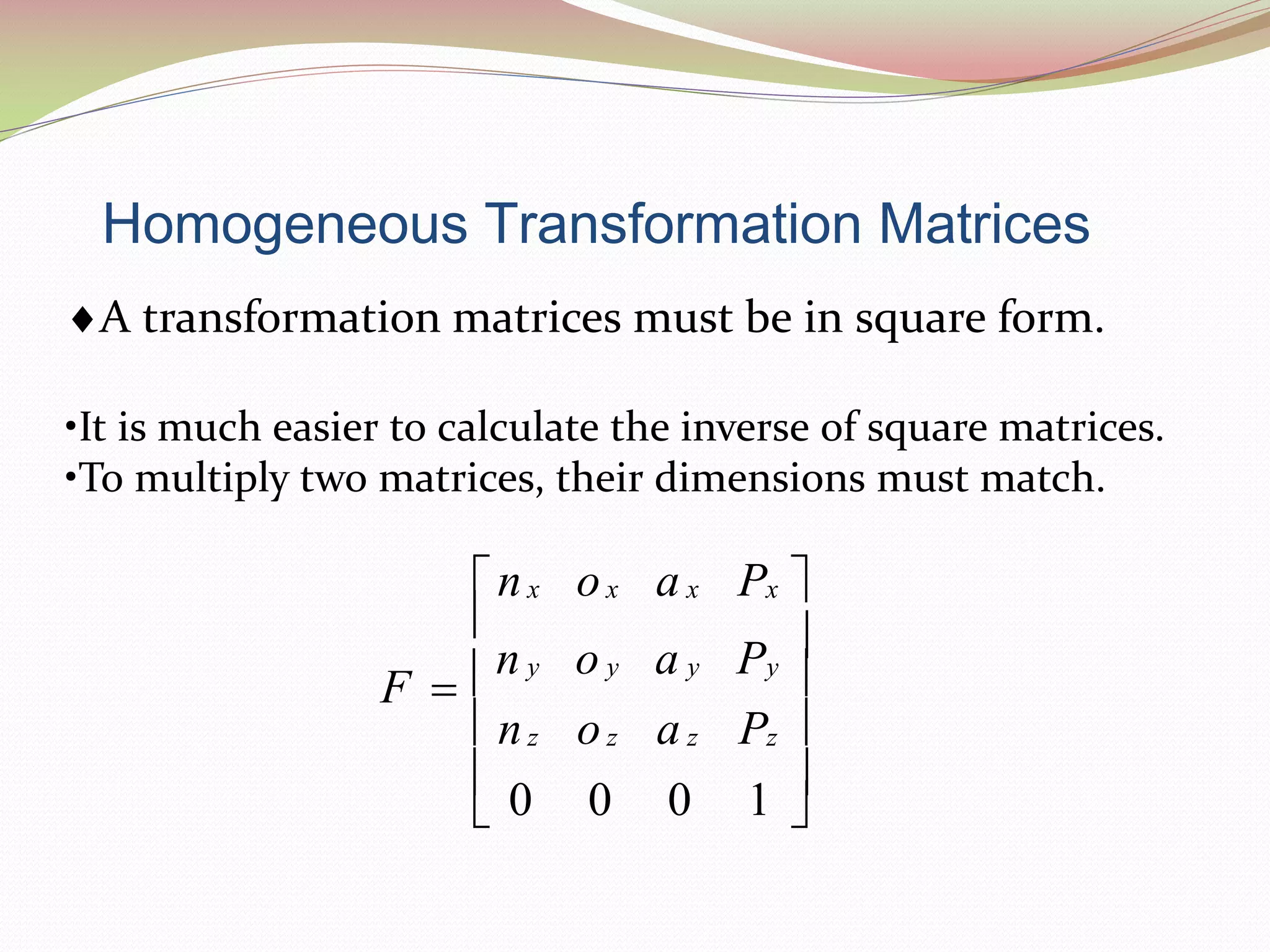 Transformation of Vectors w.r.t. Objects | PDF