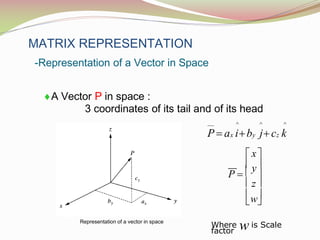 Transformation of Vectors w.r.t. Objects | PDF