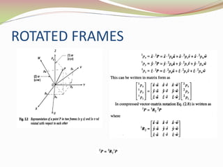 Transformation of Vectors w.r.t. Objects | PDF