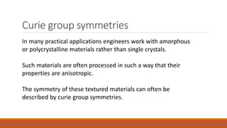 Transformation operators for symetry elements | PPTX