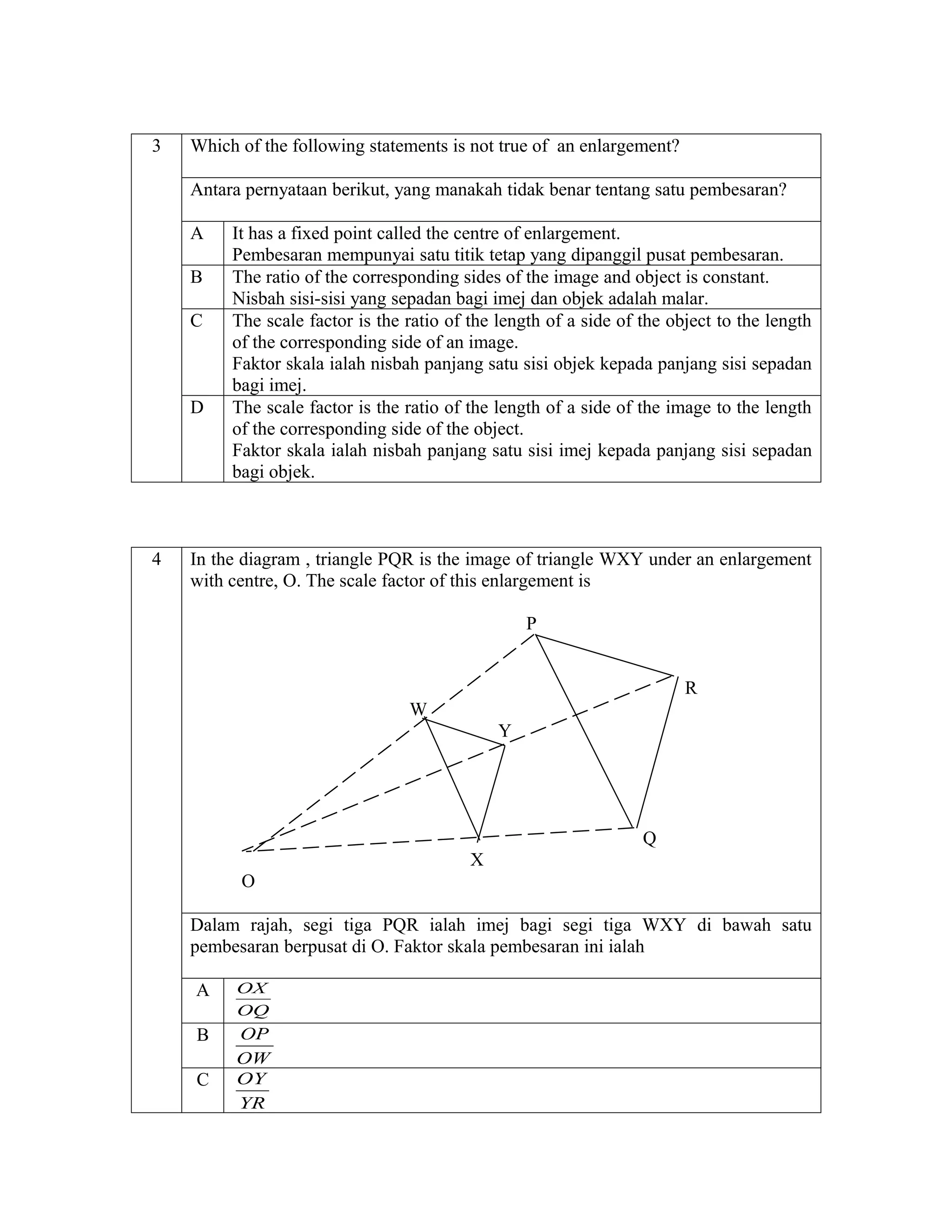 Transformation pmr paper 1 | DOC
