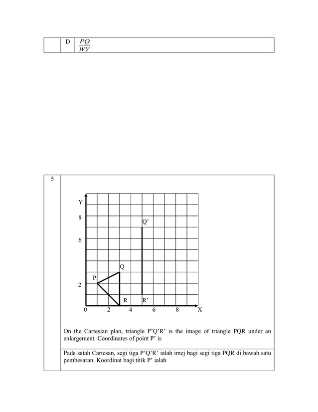 Transformation pmr paper 1 | DOC