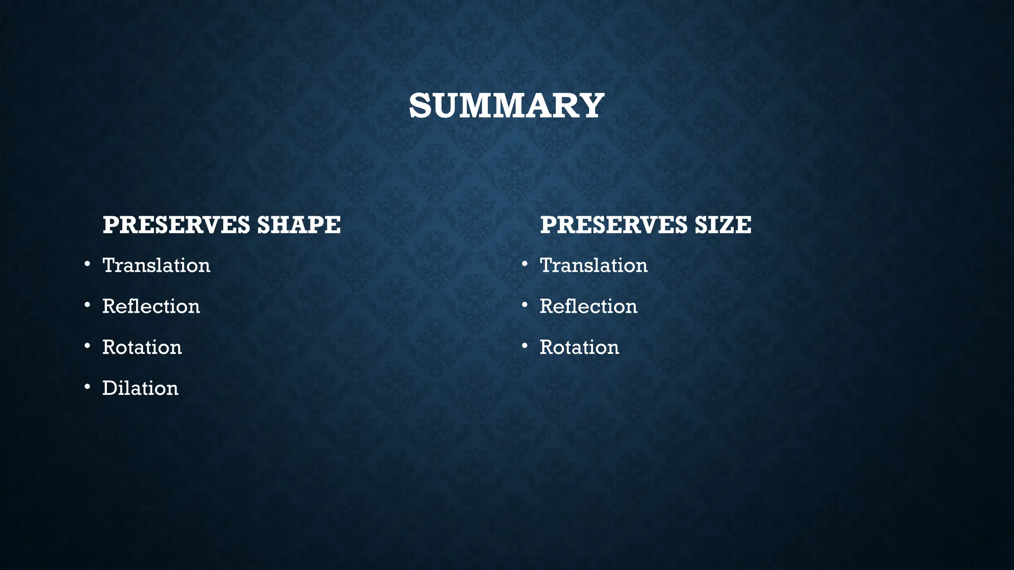 Transformation PPT-Translations, Rotation, Reflection and Dilation.pptx