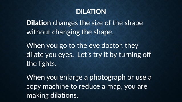 Transformation PPT-Translations, Rotation, Reflection and Dilation.pptx ...