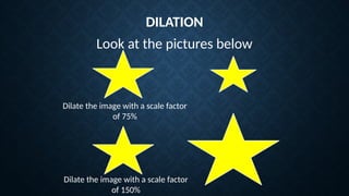 Transformation PPT-Translations, Rotation, Reflection and Dilation.pptx