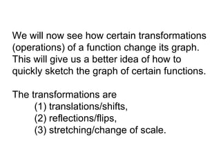 Transformations | PPT