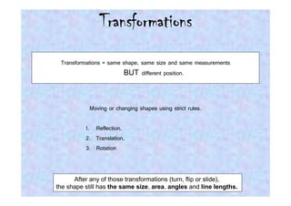 Transformations | PDF