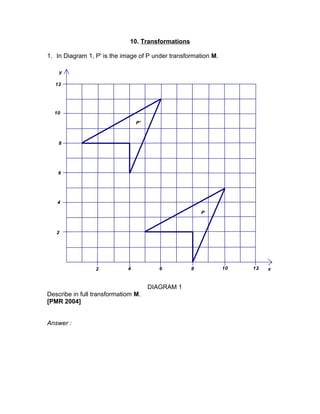 Transformations | DOC | Geography | Science