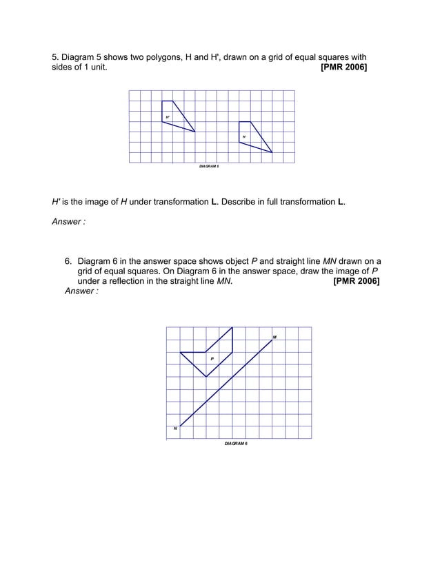 Transformations | DOC | Geography | Science