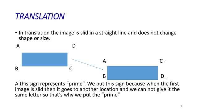 Transformations | PPT