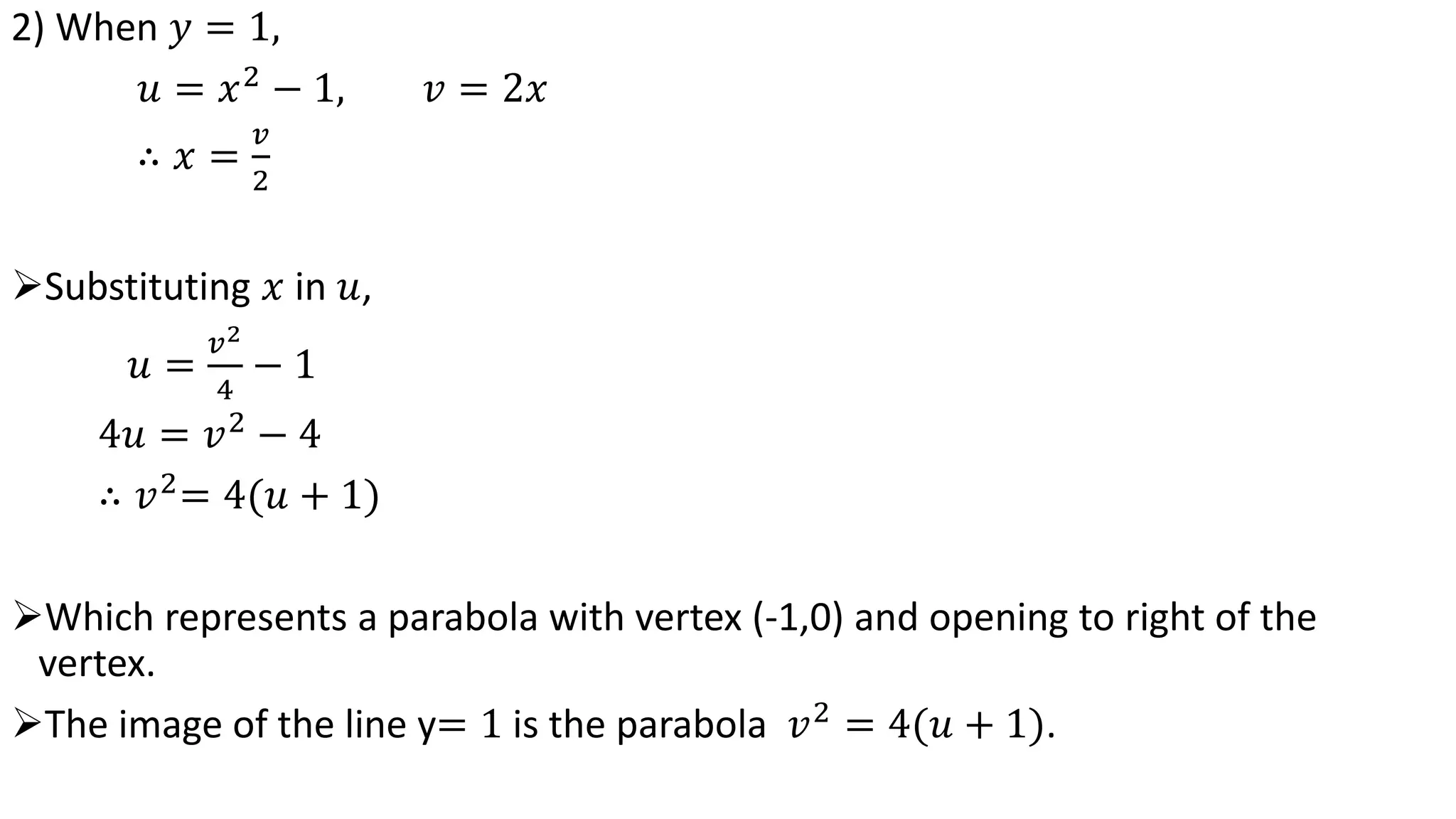 Transformations (complex variable & numerical method) | PPTX
