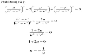 Transformations (complex variable & numerical method) | PPTX