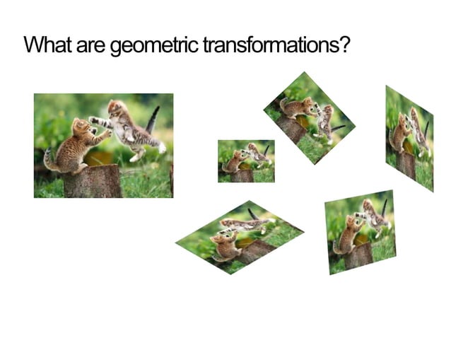 Affine Transformations Pptx