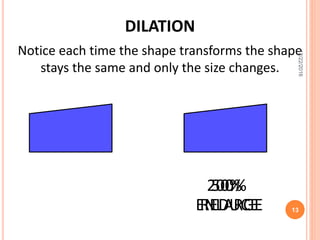 Transformations II- Math for Interior Design | PPT