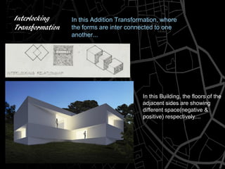 Basic design & Visual arts “TRANSFORMATIONS" | PDF