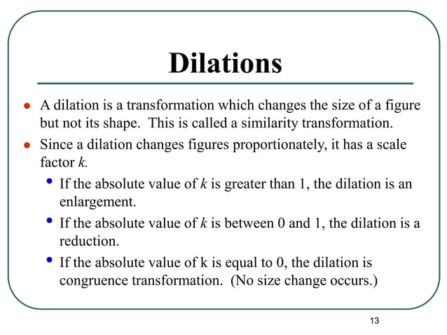 Transformations SLIDES and Notes ppt.ppt | Physics | Science