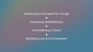 TRANSFORMATION SERMON SERIES ON OUR LORD JESUS CHRIST | PPTX