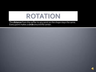 Transformations in geometry | PPTX