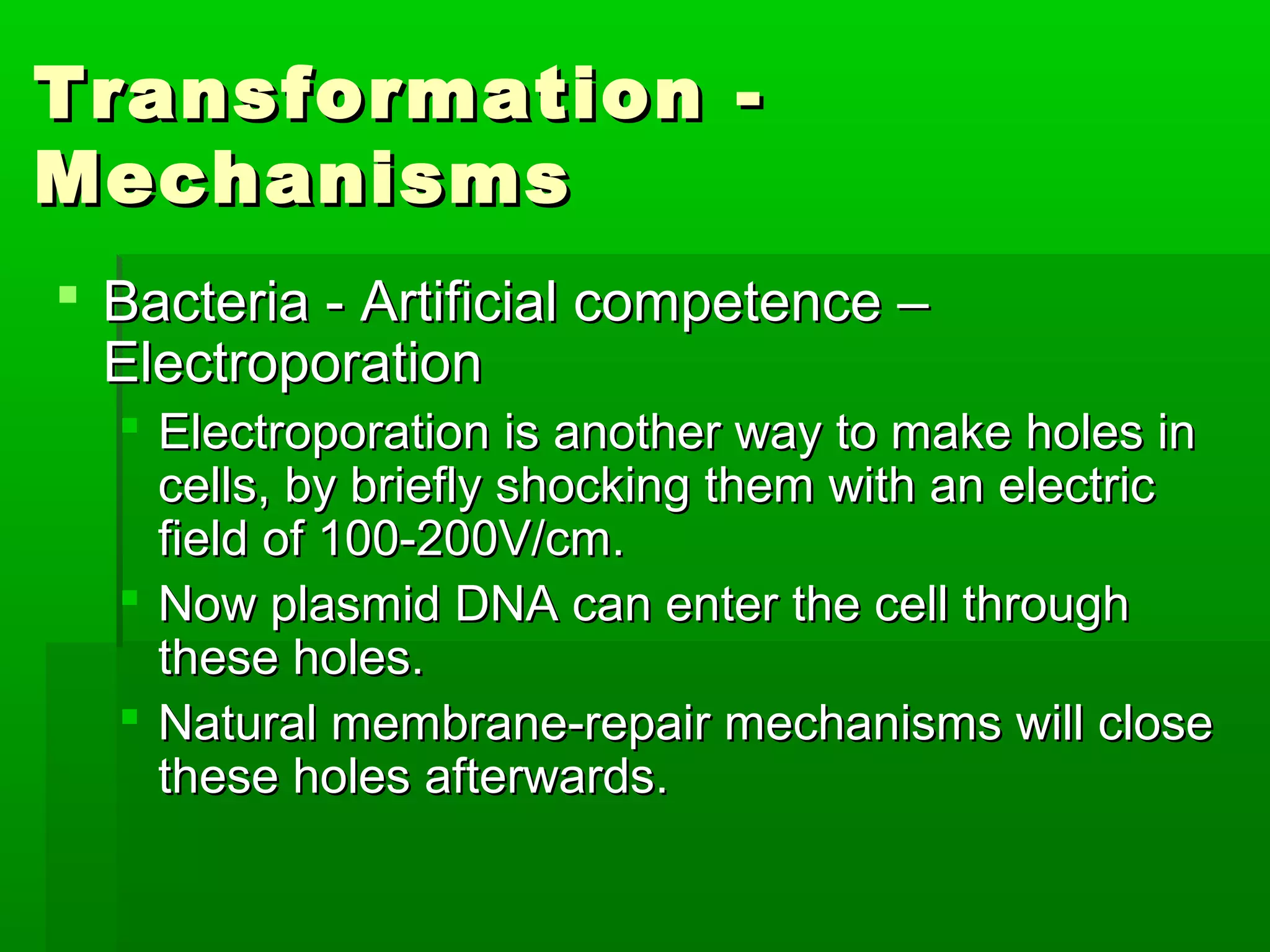 Transformations of cells | PPT