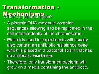 Transformations of cells | PPT