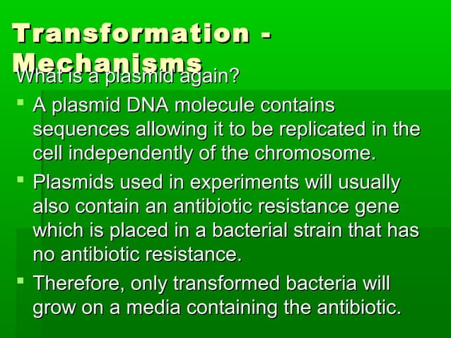 Transformations of cells | PPT | Biological Sciences | Science