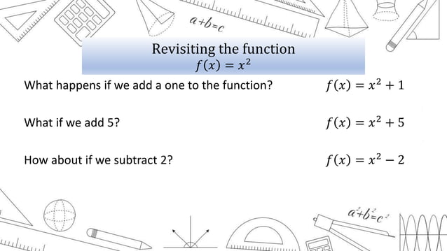 Transformations of functions | PPT