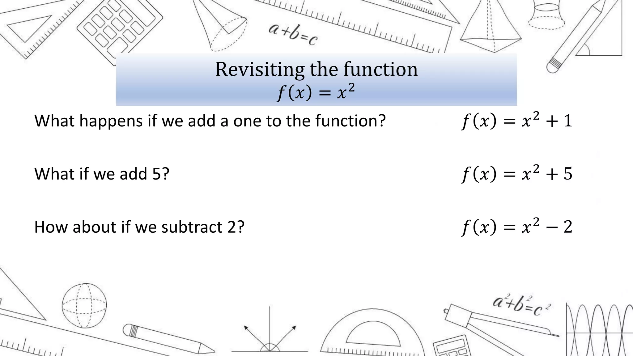 Transformations of functions | PPTX