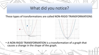 Transformations of functions | PPTX