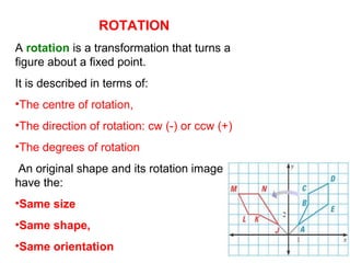 Transformations ppt | PPT